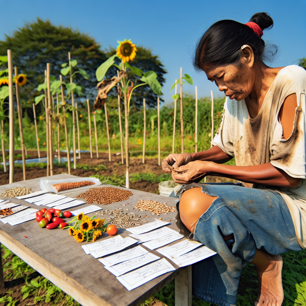 Seed Saving Methods for Heritage Plants