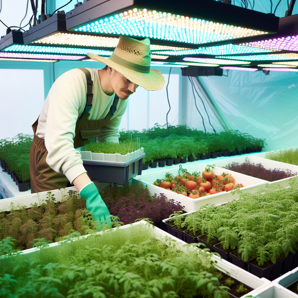 Light Requirements For Container-Grown Crops