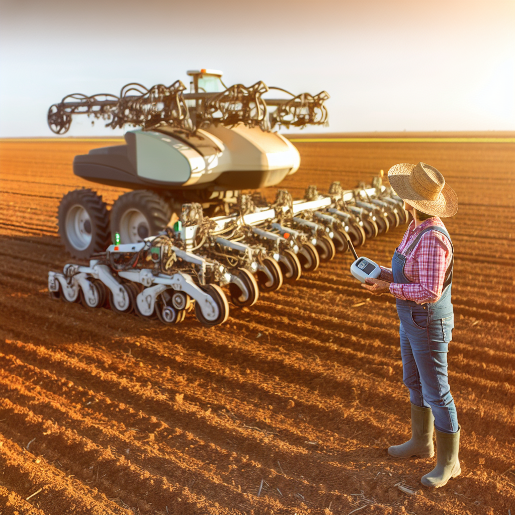 Automated Machinery Streamlining Sustainable Farming Techniques