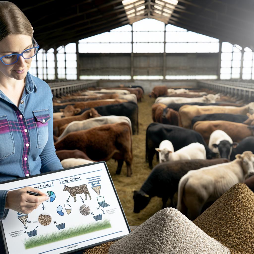 Implementing Low-Carbon Feed Strategies For Healthier Livestock In America