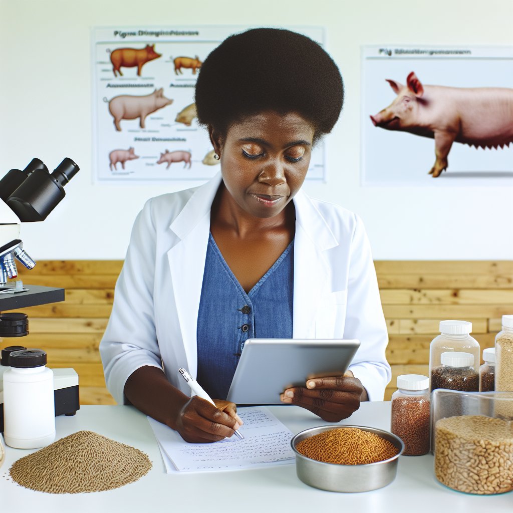 Improving Feed Conversion Ratios Through Scientific Hog Diet Formulation