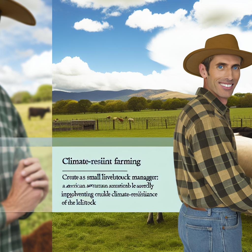 Small Livestock Management for Climate-Resilient Farming Practices