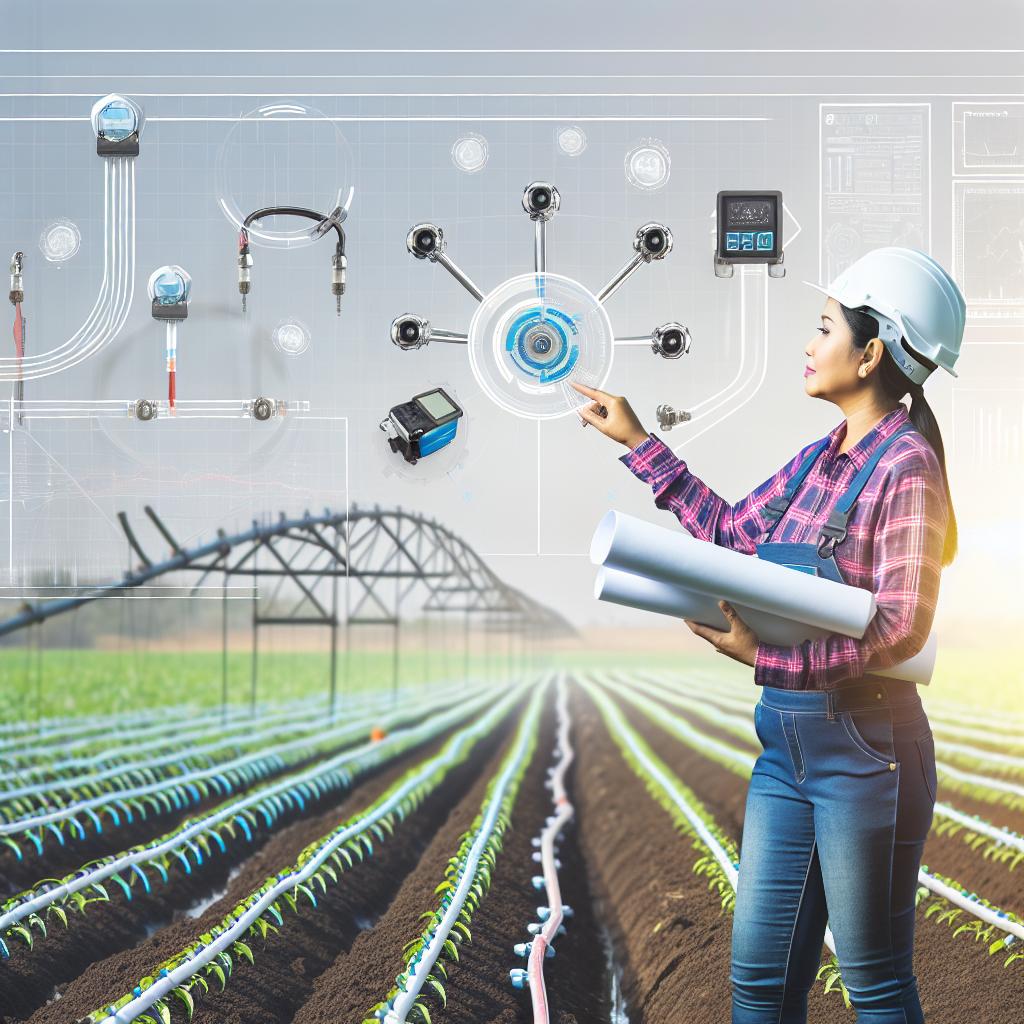 Smart Irrigation Systems for Sustainable Farming and Land Development